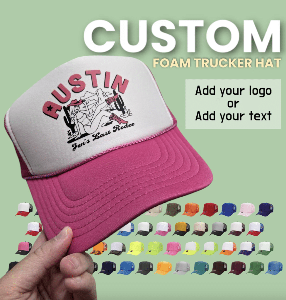 Foam Trucker Hat - Full Color Printing (Otto 39-165) - Moink Custom